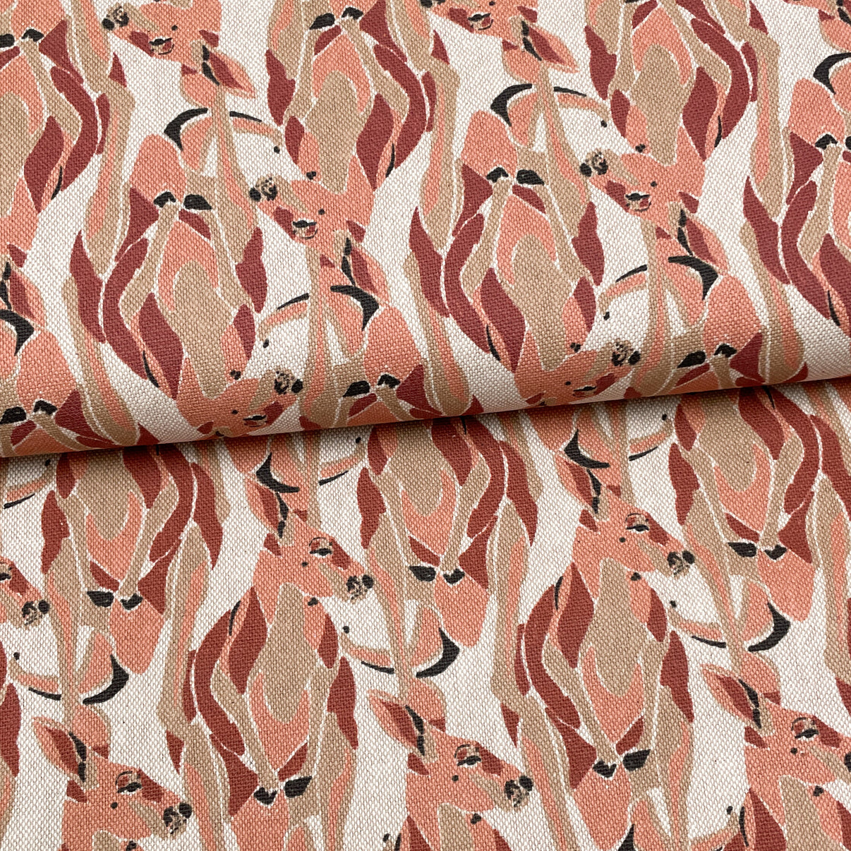 End of roll 84 cm - Kangaroos - Katia Fabrics - Printed canvas – NON ...